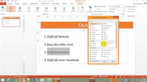 Hướng Dẫn Sử Dụng Animation Trong Powerpoint Youtube