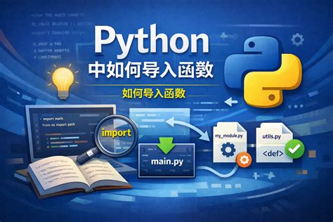 Python中如何导入函数 Python中如何导入函数