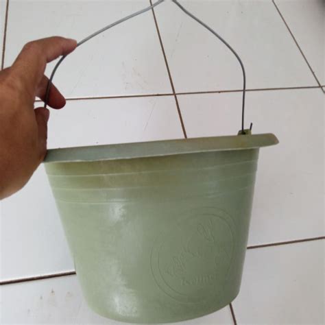 Jual Ember Plastik Hijau Ember Cor Anti Pecah Ember Bangunan KECIL