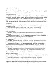 Physics Question Example Pdf Physics Question Example Newton S Laws Of Motion And The Laws