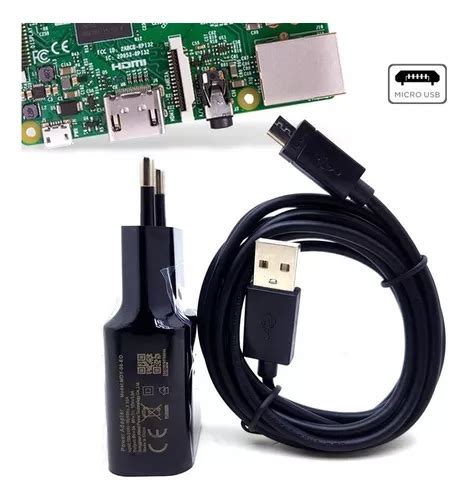 fonte para raspberry pi 3 pi3 5v 3a real bivolt 2 metros mercadolivre