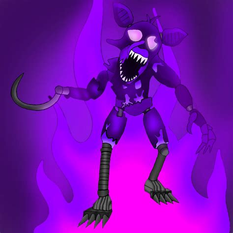 Shadow Grim Foxy Fnaf By Xxmidnightwolfexx On Deviantart