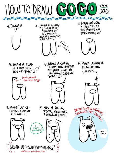 How To Draw Coco Robbi And Matthew