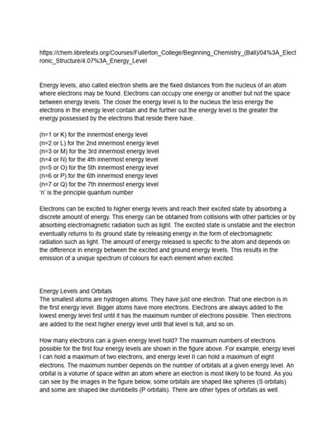 Chem Reviewing Pdf Electron Configuration Atomic Orbital