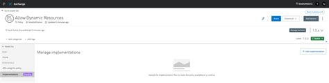 github mulesoft catalyst allow dynamic resources custom policy