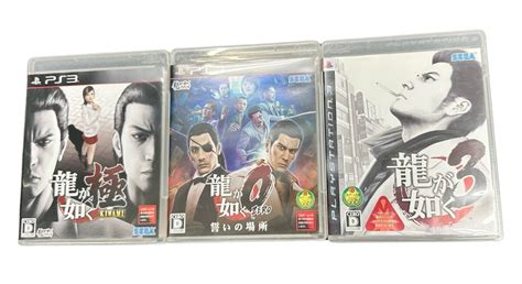 Yahooオークション 【ps3】龍が如く 3本セット ｜「龍が如く3」「龍