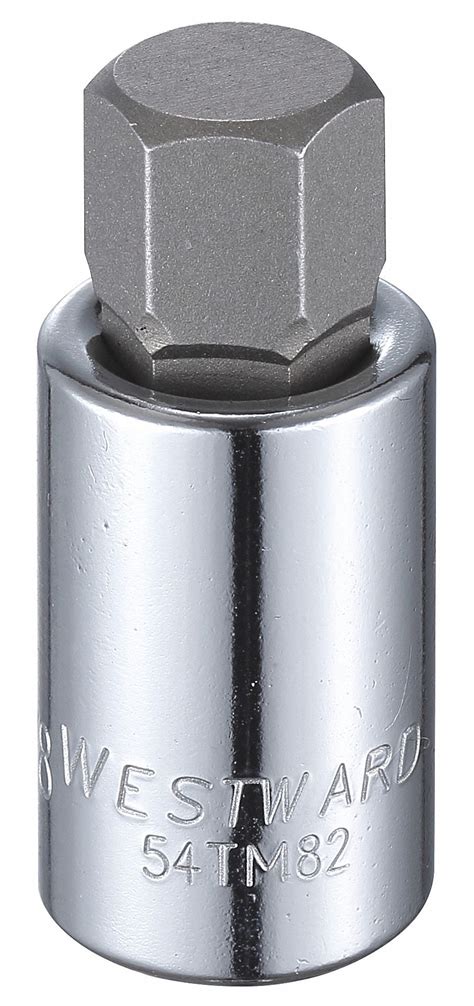 Westward Socket Bit Insert Length 1 2 In Replaceable Insert No Sae