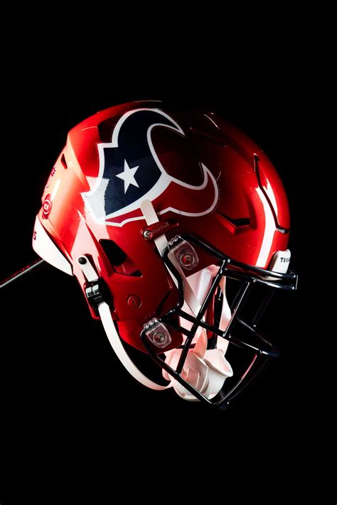Red Texans Helmet