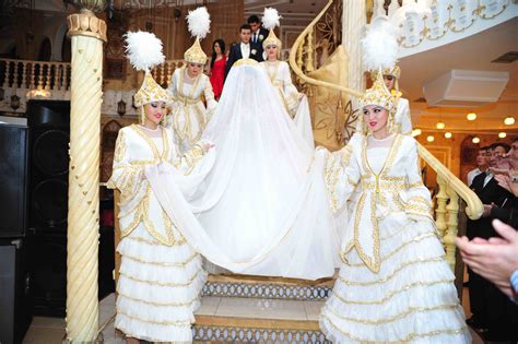 Kazakh Wedding International Festival Happy Day Wedding Dresses Lace