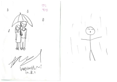 빗속의 사람 그림 Pitr Person In The Rain 네이버 블로그
