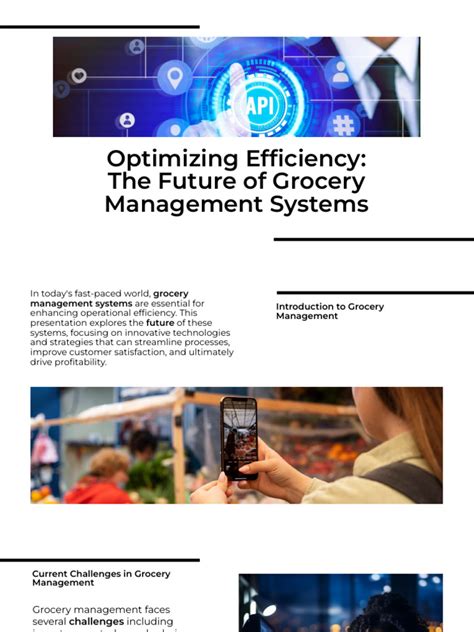 Slidesgo Optimizing Efficiency The Future Of Grocery Management Systems
