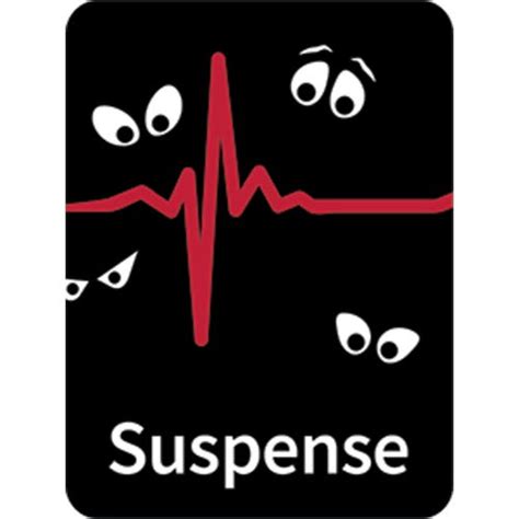 Demco® Flare Genre Classification Labels Suspense