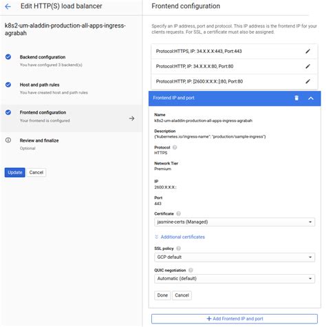 GKE Ingress How To Configure IPv And IPv Addresses An Honest Place Where You Can Learn