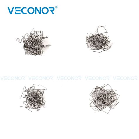 핫 스테이플러 플라스틱 용접 액세서리 자동차 범퍼 수리 플랫 외부 코너 내부 코너 플라스틱용 웨이브 스테이플 100 개 Aliexpress