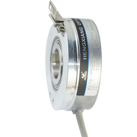 Through Hole Optical Shaft Encoder Kc76 Keyway Stainless Steel Encoder