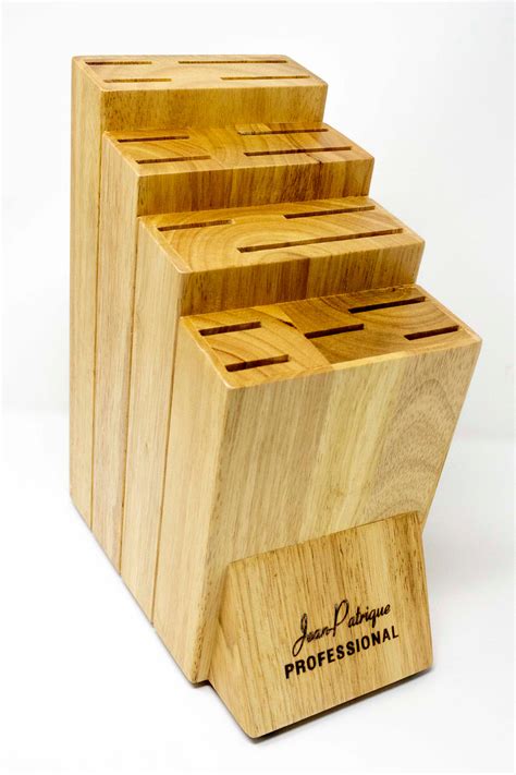Knife Block Without Knives 16 Slots Jean Patrique Professional Cookware