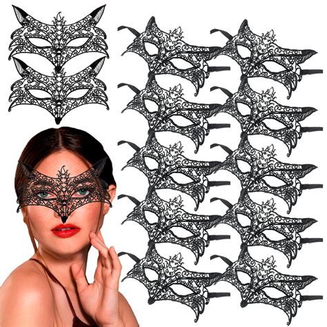 Kit M Scara Feminina Renda Raposa Sensual Sexy Erotica Carnaval Festas Shopee Brasil