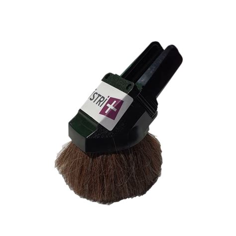 Brosse Meuble Ronde En Crin De Cheval Suceur Triangulaire