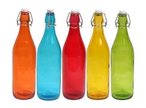 1000 Ml Coloured Glass Water Bottle At Rs 160piece In Vadodara Id