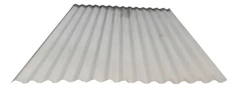 Chapa Techo Plástica Sinusoidal Reforzada 1x1 10m