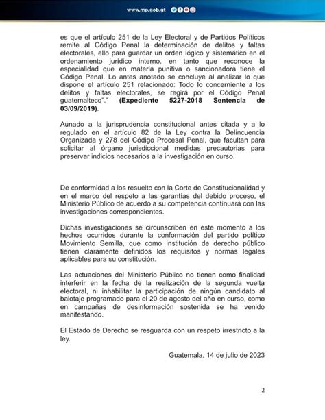 Canal Antigua on Twitter CANoticias Nacionales Ministerio Público