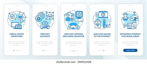 Actions Home During Disaster Blue Onboarding Stock Vector Royalty Free 2220846613 Shutterstock