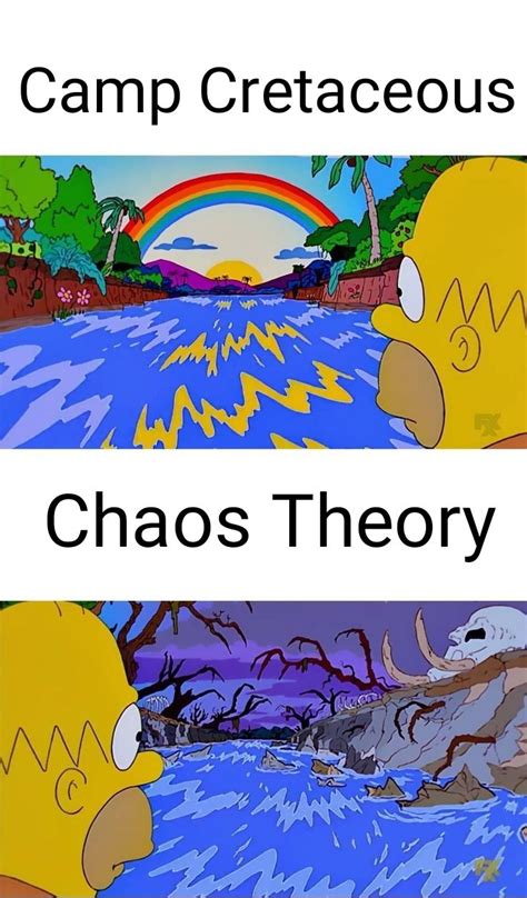 Chaos Theory Is So Much Darker Jurassicworld Campcretaceous
