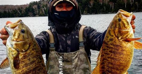 Fishing For Smallmouth In The Winter Tactics For Catching Cold Water Bass