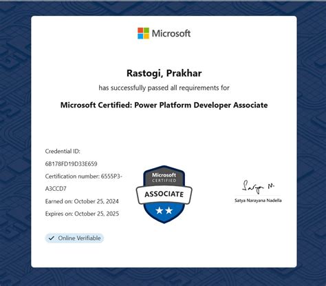 Prakhar Rastogi On Linkedin Microsoftcertified Powerplatform
