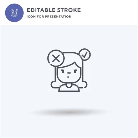 Flat Logo Illustration For Choice Presentation Guide Way Guidance