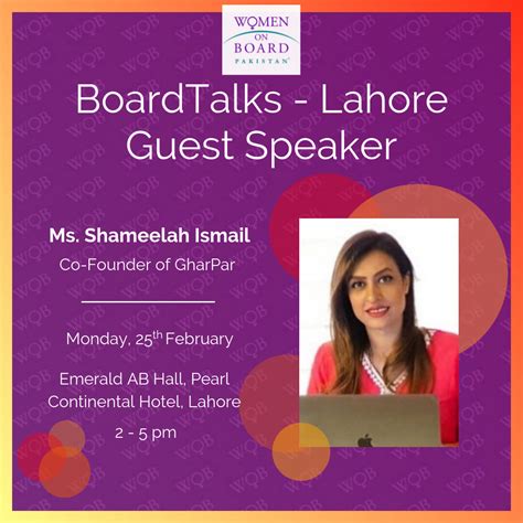 Meet Our Guest Speaker For Women On Board Initiative