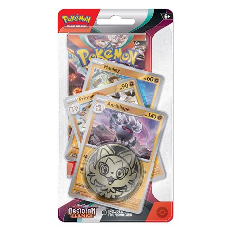 Pokemon Scarlet And Violet 3 Obsidian Flames Premium Blister Shop