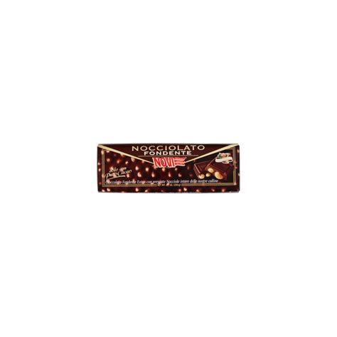 Novi Nocciolato Tavoletta Cioccolato Fondente Con Nocciole Gr 130