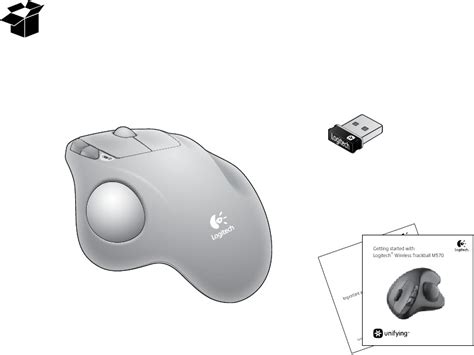 Logitech M570 Wireless Trackball Getting Started Manualslib