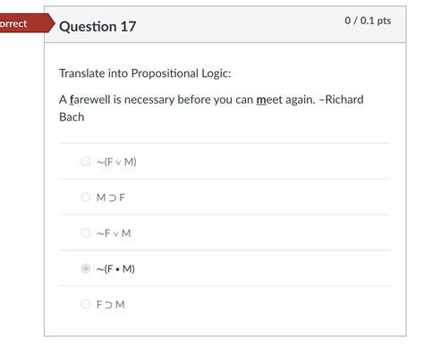 solved orrect question 17 0 0 1 pts translate into