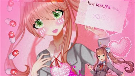 Ddlc ♡ Monika ♡pt 44 Slight Scary Image Warning Youtube