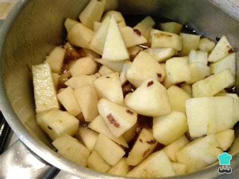Chutney de manzana y jengibre Fácil