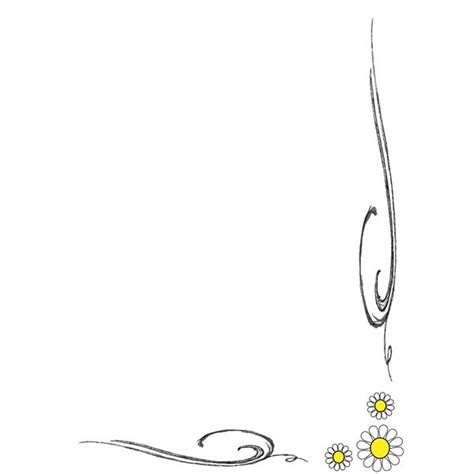 Simple Side Border Designs Cliparts Co