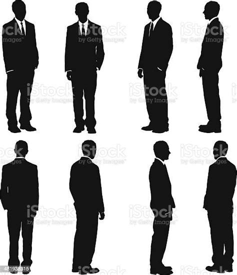 남자 사업가 실루엣에 대한 스톡 벡터 아트 및 기타 이미지 실루엣 남자 남자 사업가 Istock