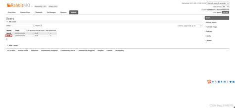rabbitmq 开启 后台管理 rabbitmq 后台 csdn博客