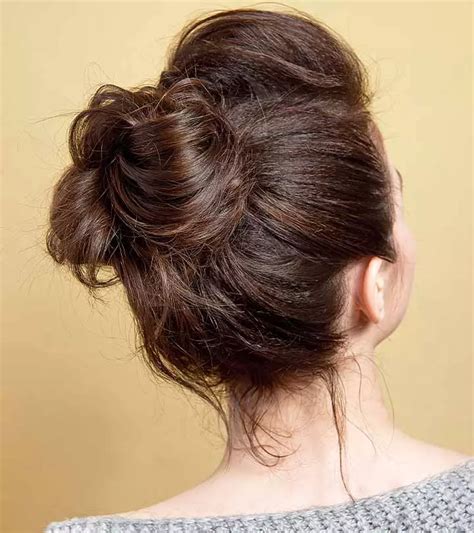 How To Do A Bun With Short Hair 3 Easy Styles