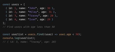 Cómo Buscar Elementos en un Array en JavaScript con find y filter