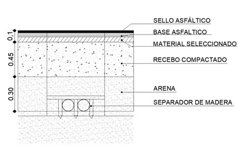 2d Design Of Structure With Wooden Spacer Detail In Autocad Drawing Cad File Dwg File