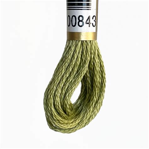 Anchor 843 Fern Green 6 Strand Cotton Floss Maydel