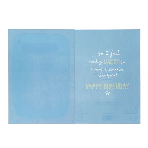 Buy Cousin Relative And Friend Ultimate Combo Birthday Card For Gbp 149