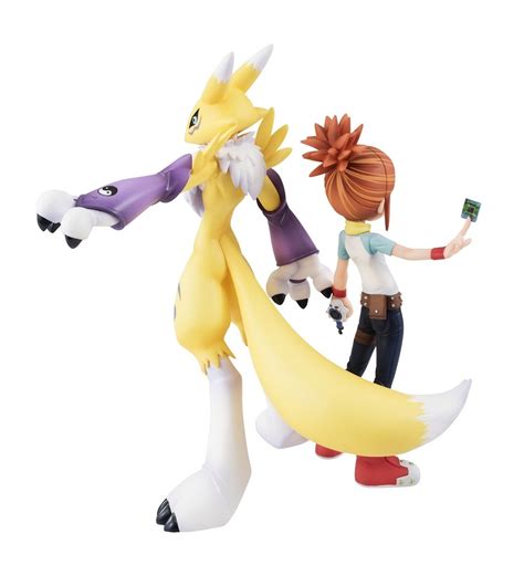 Gem Series Digimon Renamon And Ruki Makino Megahouse Tokyo Otaku