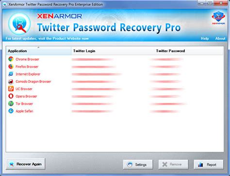 Download Xenarmor Twitter Password Recovery Pro V2000 Afterdawn