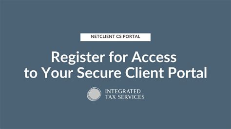 Netclient Cs Integrated Tax Services