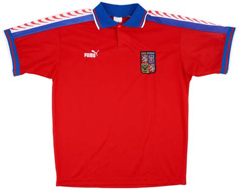1996 98 Czech Republic Home Shirt 8 10 L