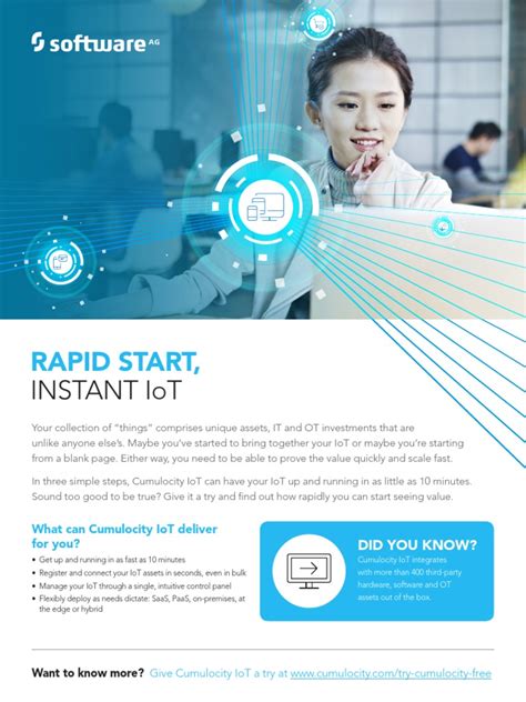 Sag Iot Cumulocity Rapid Start Innovationsheet Web Pdf Internet Of